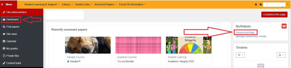 Completing assessments :: University of Waikato