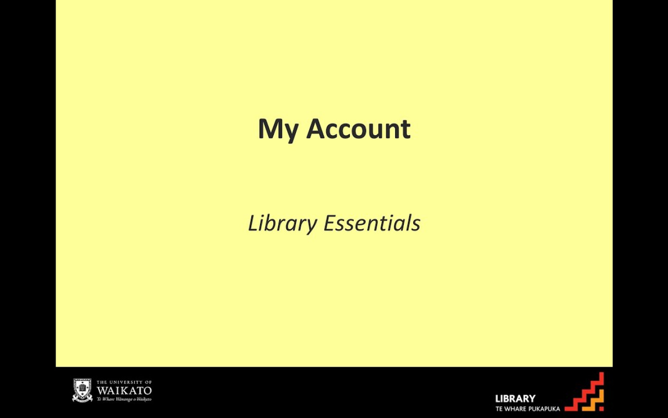 University of Waikato Library :: University of Waikato